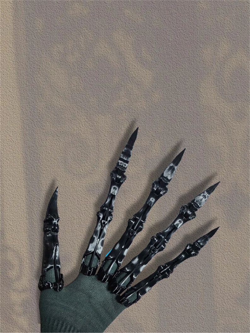 Halloween Furry Party Cosplay Mechanical Robot Gloves Technology Gloves ...