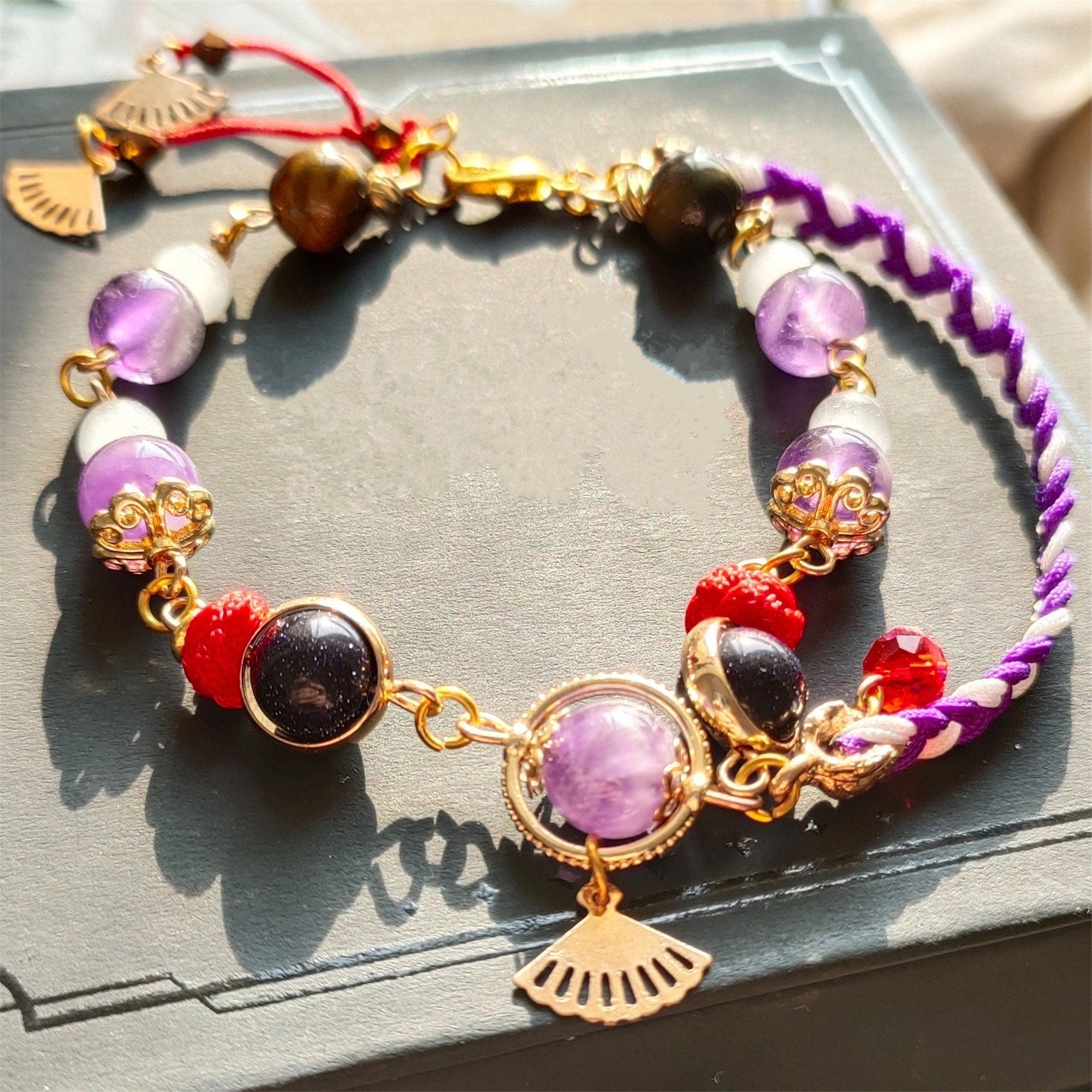 Custom Bracelets Inspired Vision Bracelet Charm Anime - Etsy