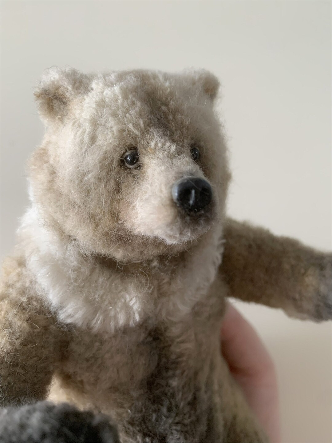 Handmade Bear Dolls Black Bears Babe Toys,custom Bear Portrait Ob11 ...
