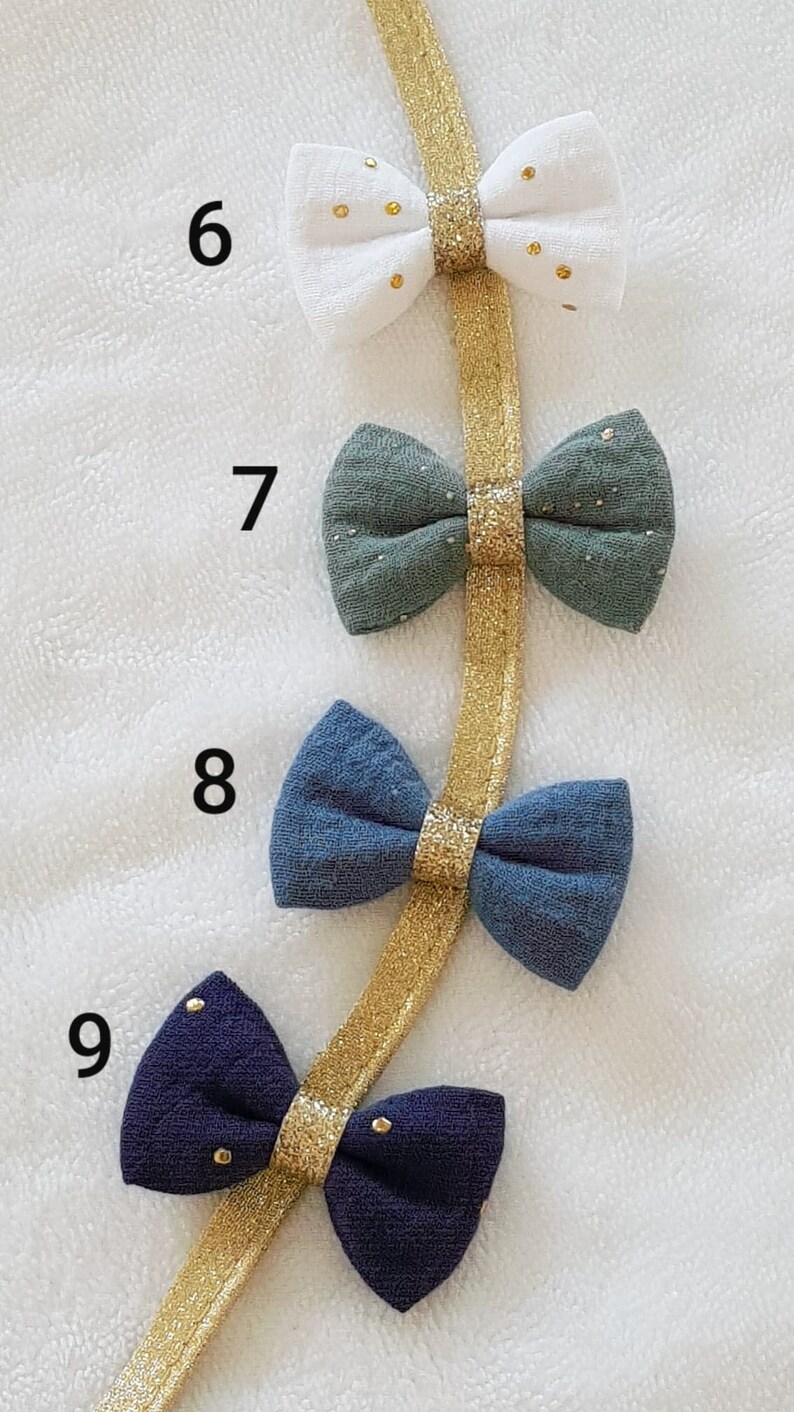 Lot de 3 ou 5 ou à l'unité /Bandeau bebe/enfant barrette - Etsy France