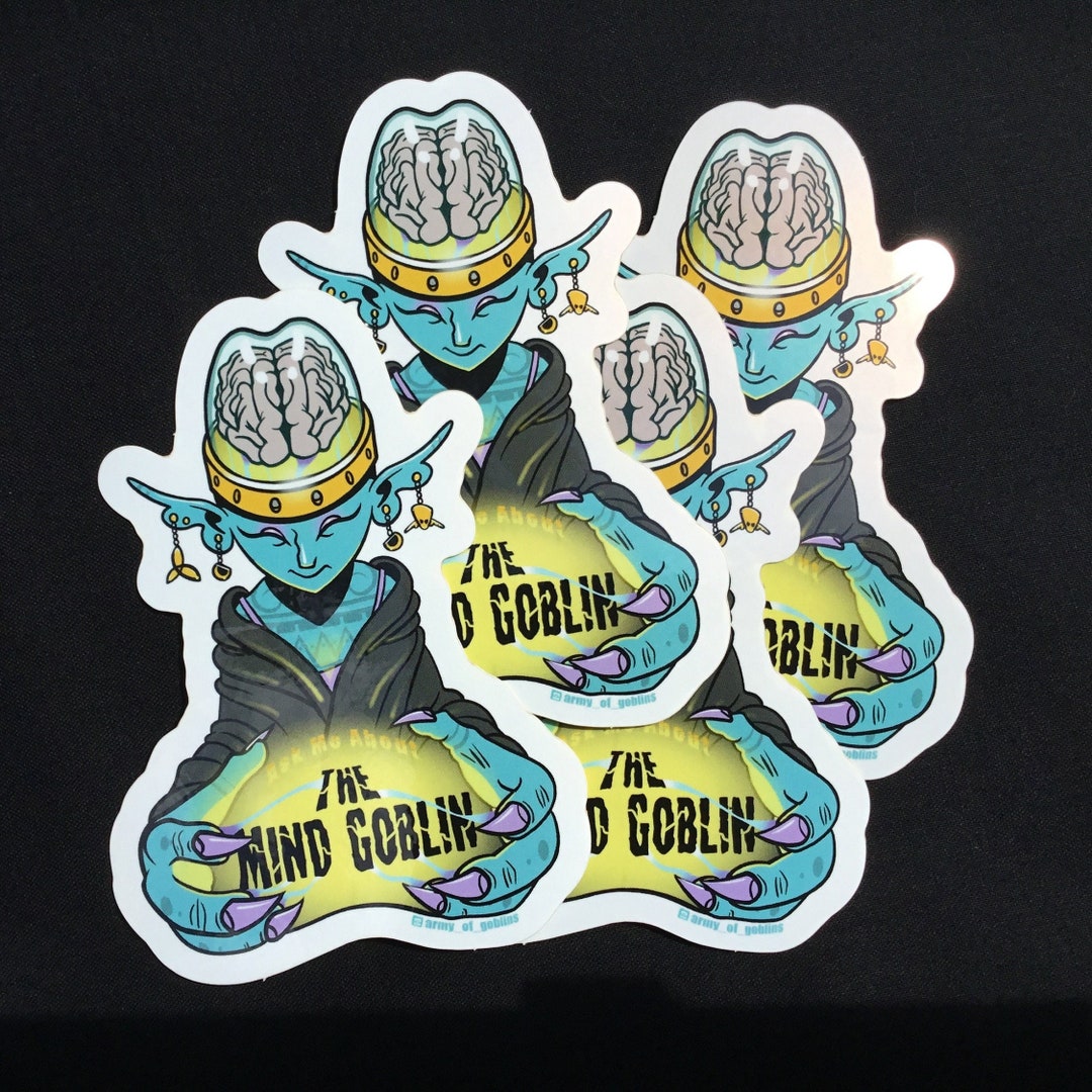 The Mind Goblin Sticker - Etsy Österreich