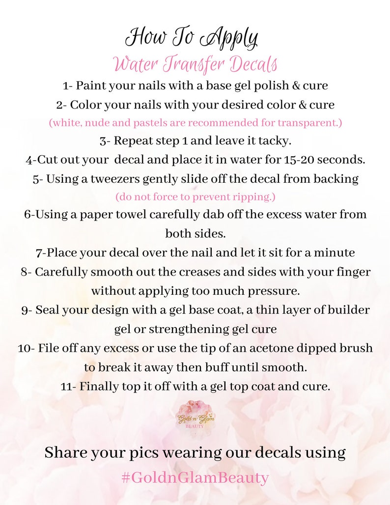 Rod Wave Waterslide Nail Decals - Etsy