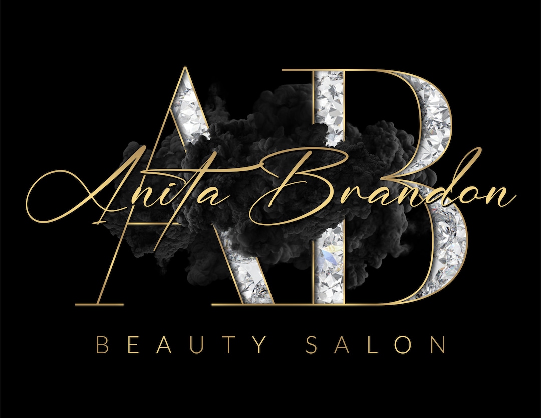 Beauty Logo, Gold Logo, Black and Gold Logo, Diamond Logo, Signature ...