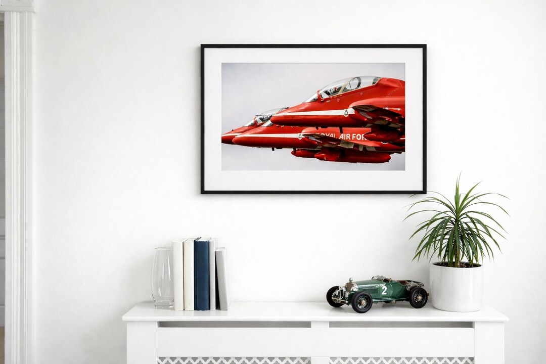 RAF Red Arrows, Colour Print, Wall Art, Poster, Photography - Etsy