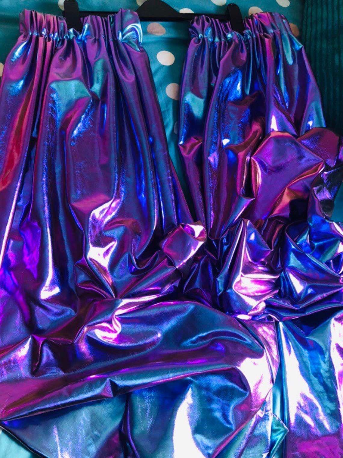 Stilt Covers in Shiny Metallic Material for Stilt Walkers and - Etsy UK