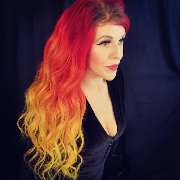 Fire Wig - Etsy