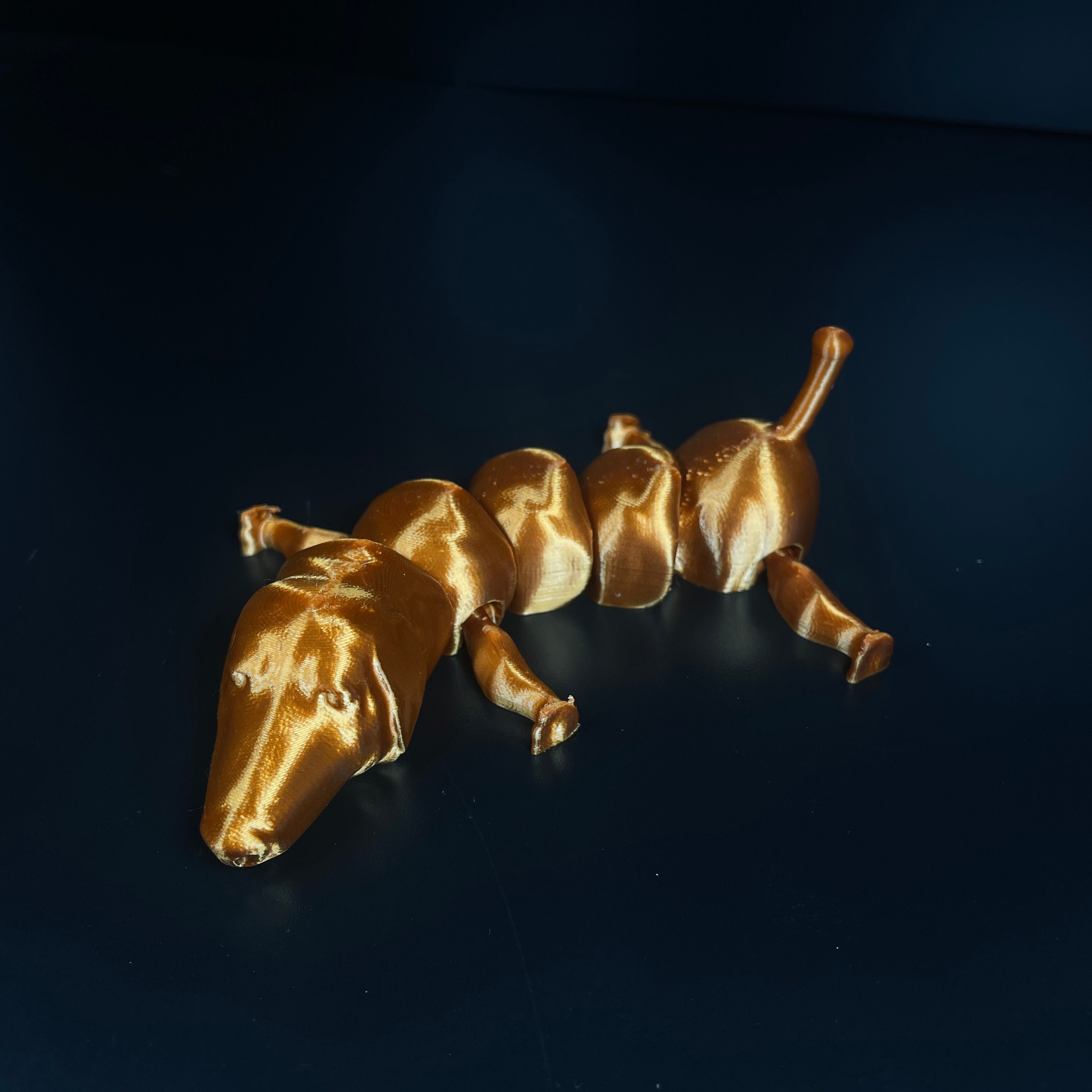 Dog Fidget Toy, Weiner Dog Dachshund, Bendy, Articulate, Stimulation ...