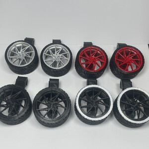 Croc Wheel Charm TWO PER ORDER , Sports Wheels, Tuner Wheel, Rims, Tire ...