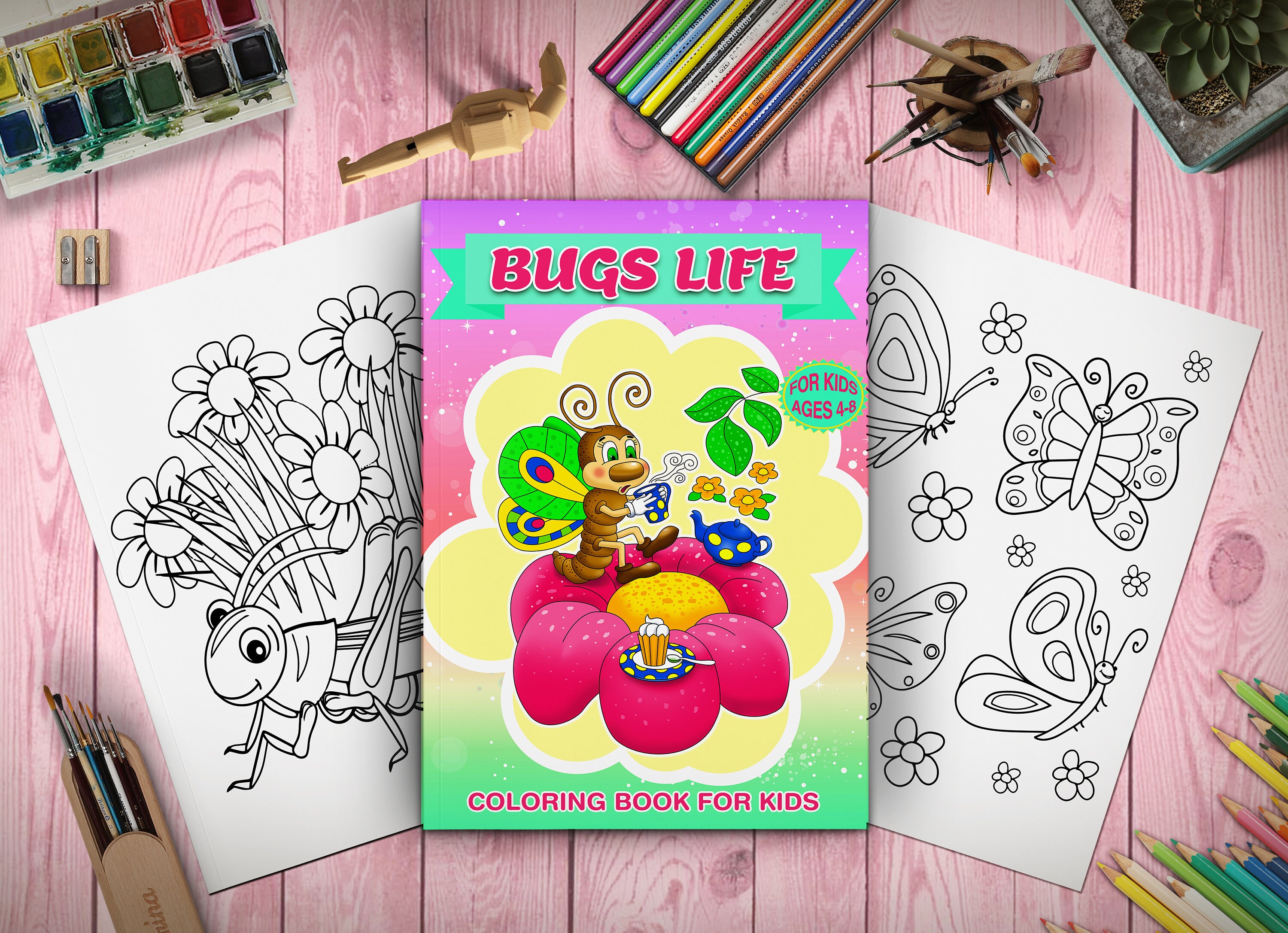 Printable PDF Kids Coloring Pages for Kids Coloring Book | Etsy