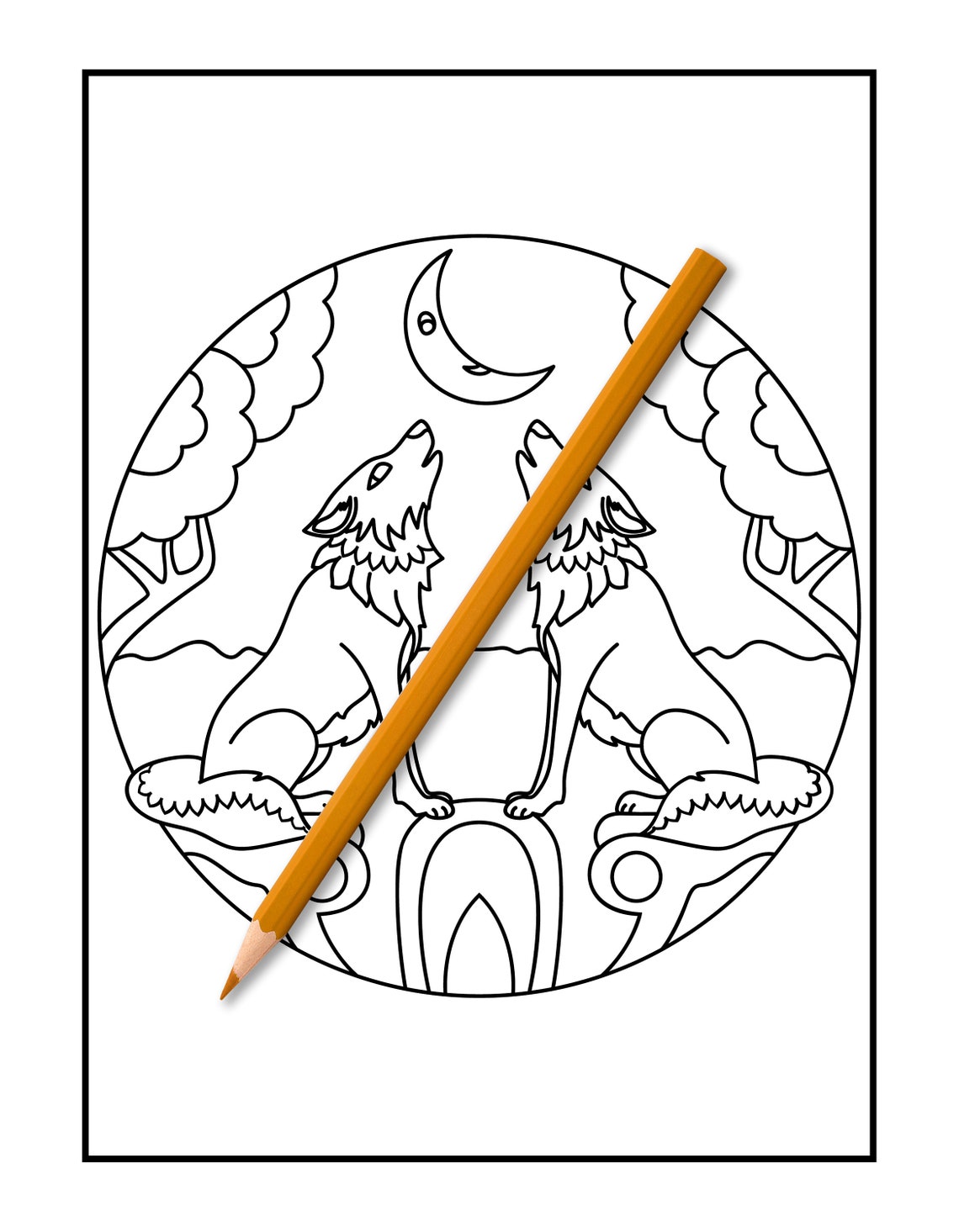 Printable PDF Kids Coloring Pages for Kids Coloring Book | Etsy