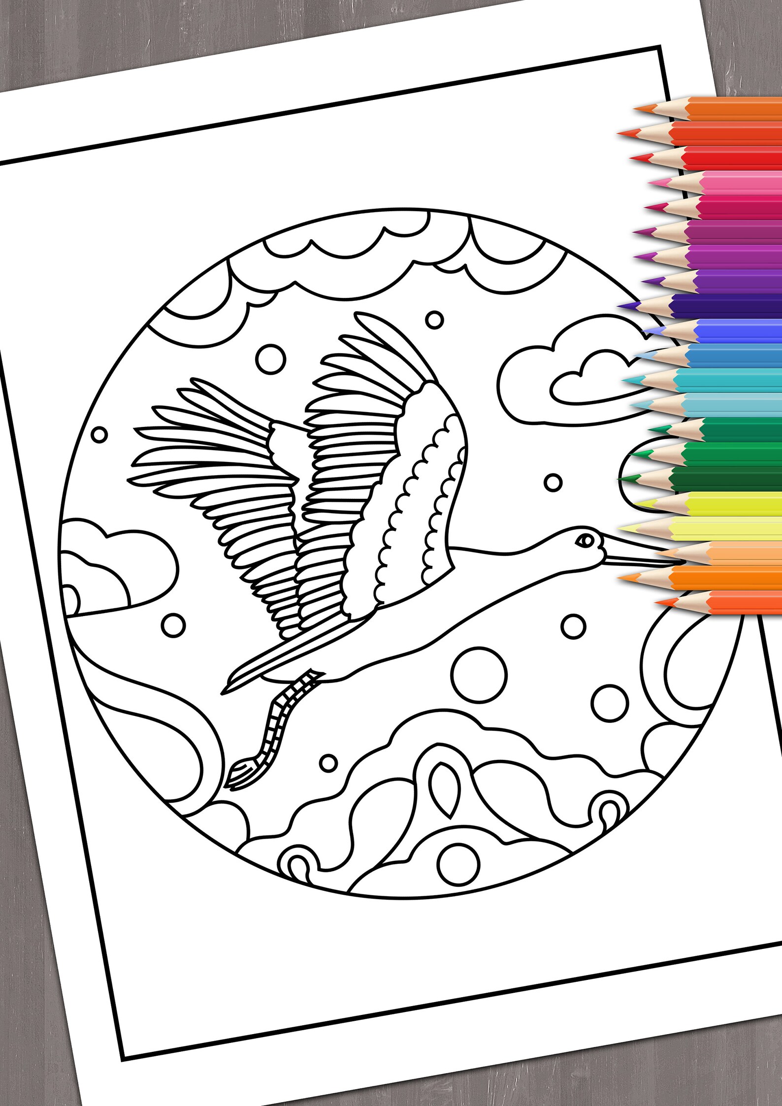Printable PDF Kids Coloring Pages for Kids Coloring Book | Etsy