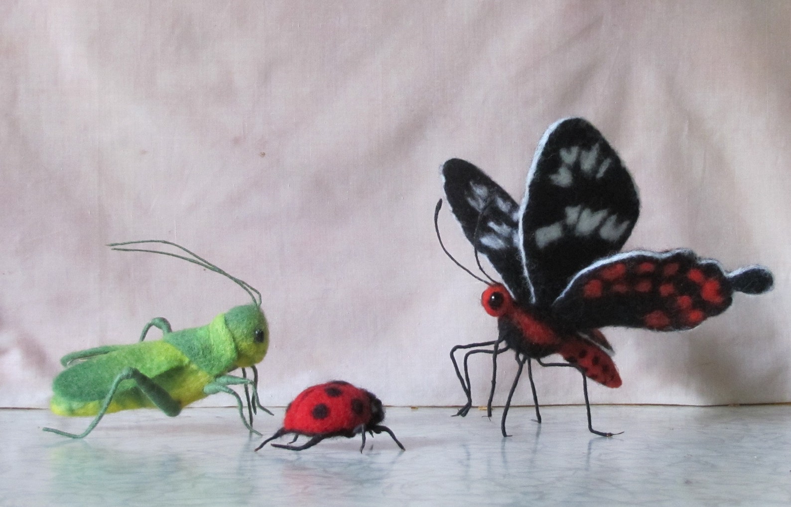 Wool Ladybug Beetle Made of Wool Gift for a Girl Good Luck - Etsy