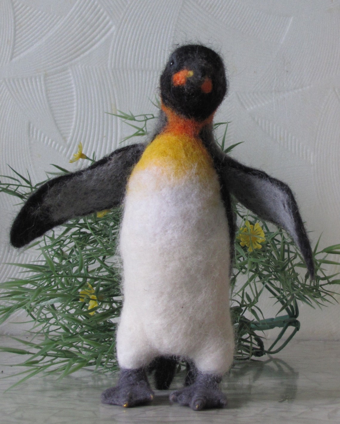 Imperial Penguin Felt Penguin - Etsy