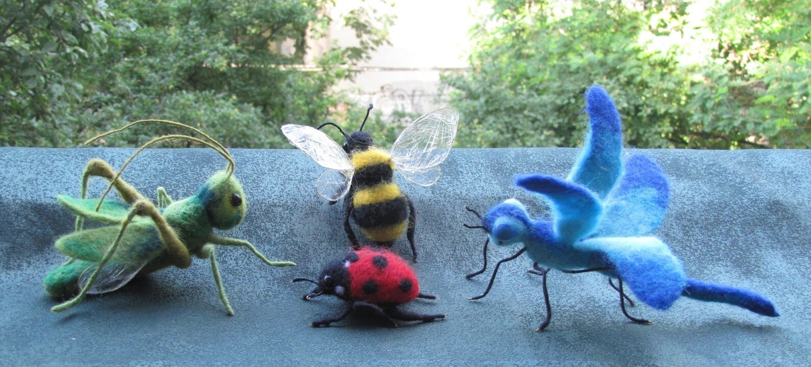 Wool Ladybug Beetle Made of Wool Gift for a Girl Good Luck - Etsy