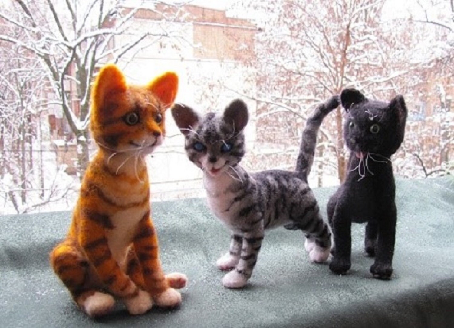 Lionblaze Kitten Made of Wool | Etsy