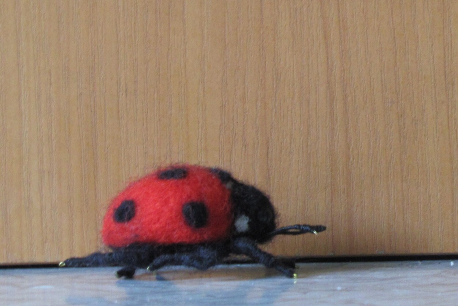 Wool Ladybug Beetle Made of Wool Gift for a Girl Good Luck | Etsy