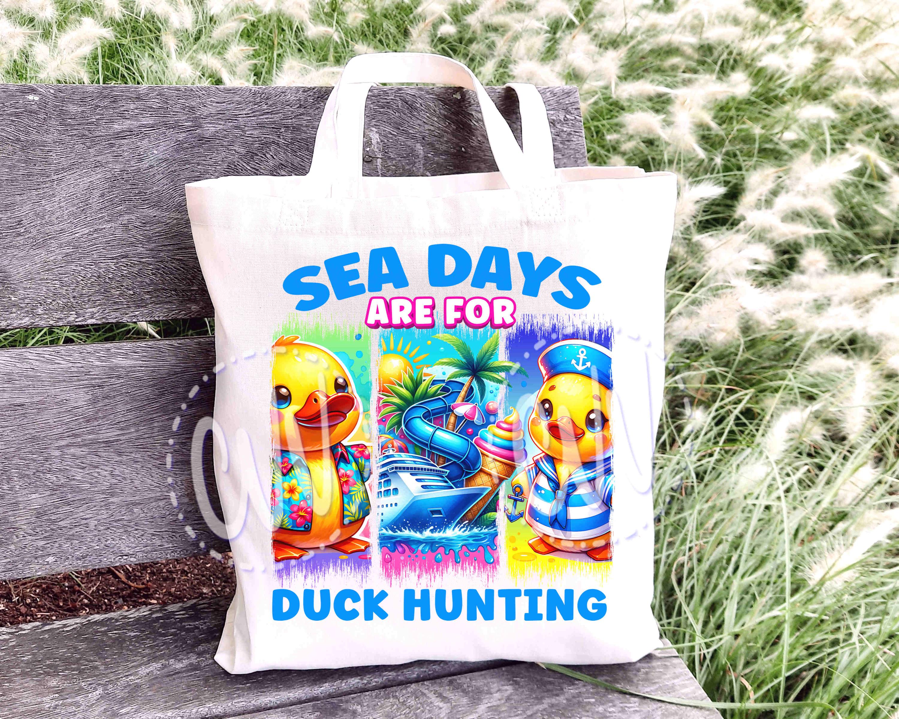 Sea Days Are for Duck Hunting PNG | Cruising Ducks Sublimation Design ...