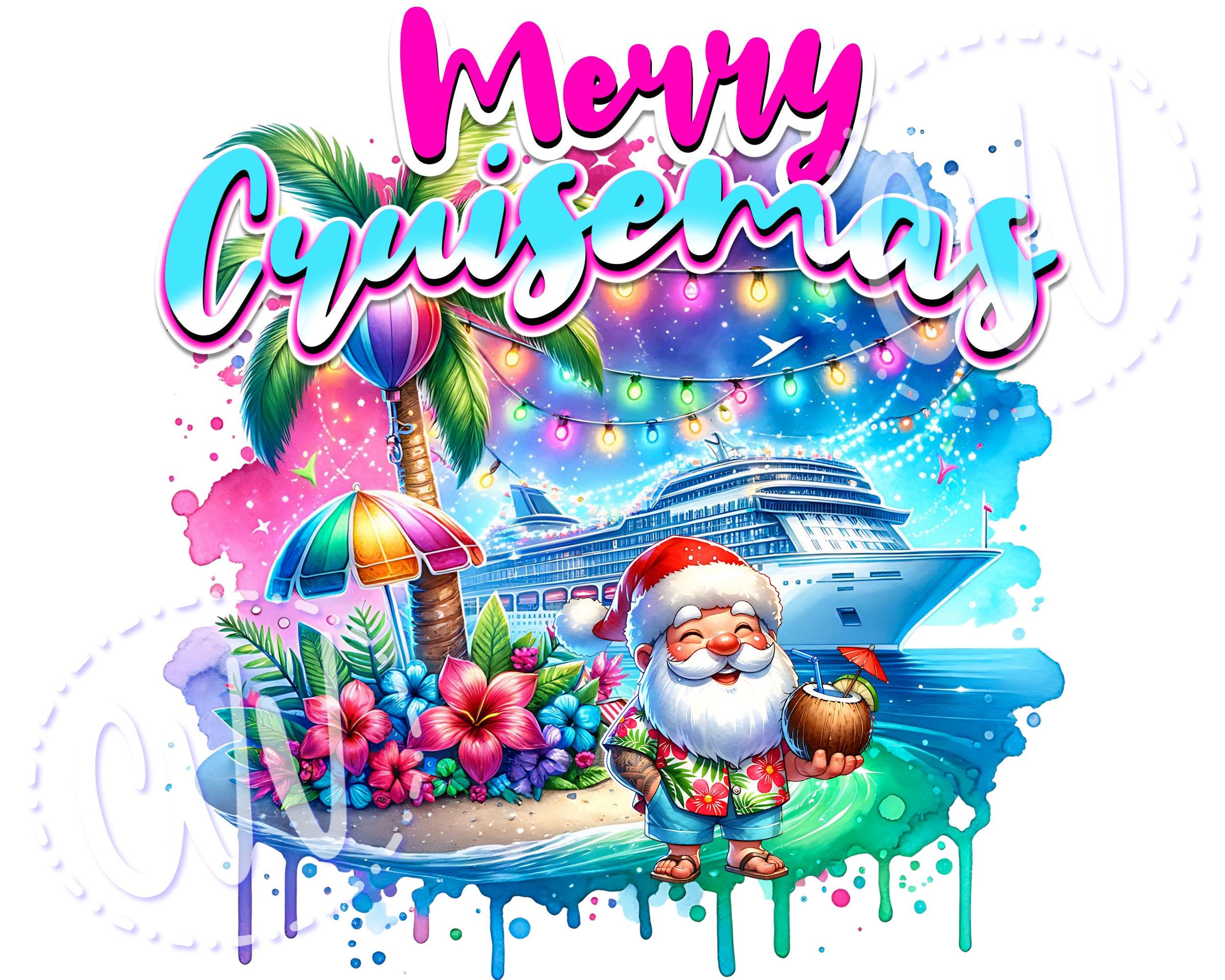 Christmas Cruise PNG Instant Download File | Cruise Clipart | Merry ...