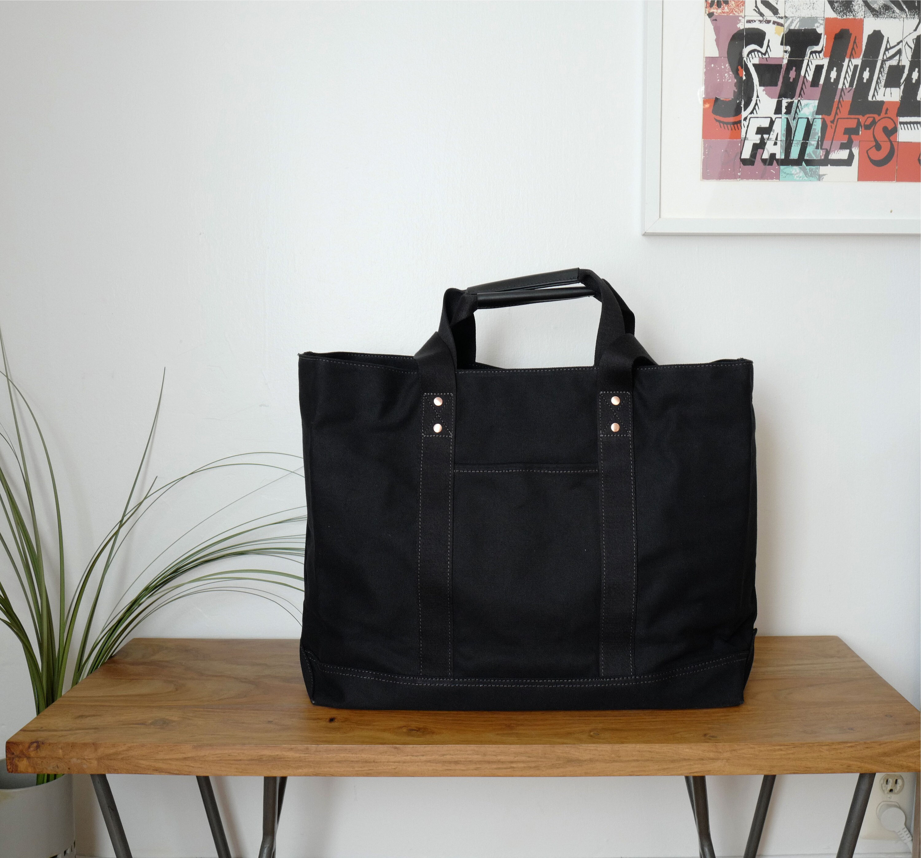 Large Canvas Utility Tote, Weekender, Carryall - Etsy
