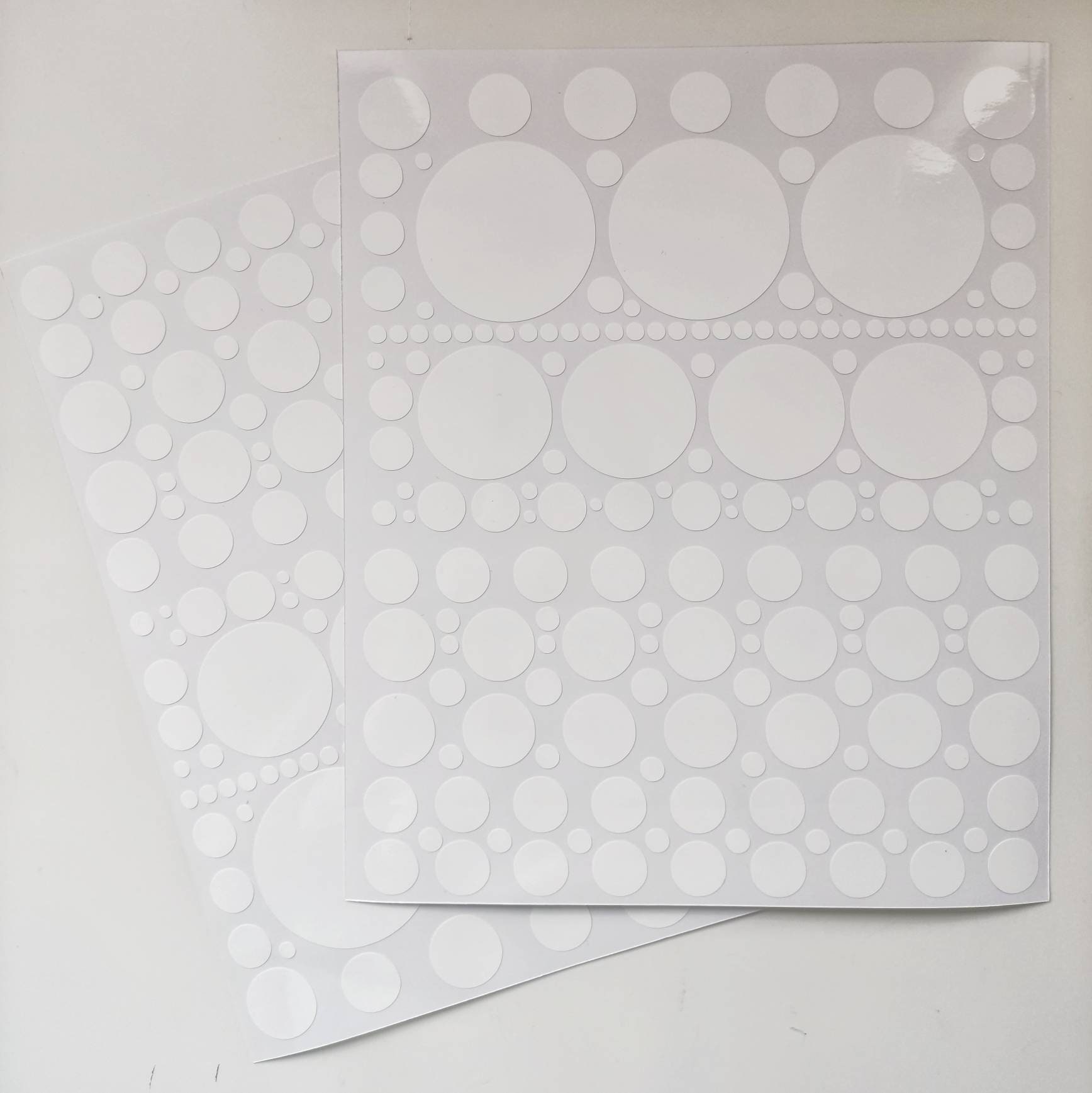 200 Reusable Snow Stickers for Windows Round Clings for - Etsy