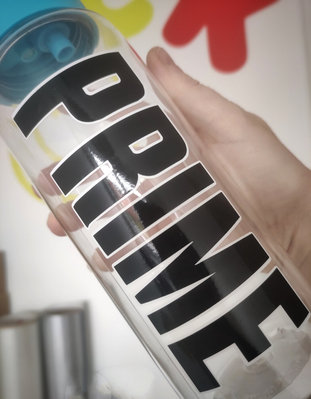 Prime Decal, Permanent Bottle Sticker, Vinyl Transfer Stickers for ...