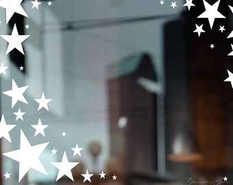 Star Window Clings - Etsy