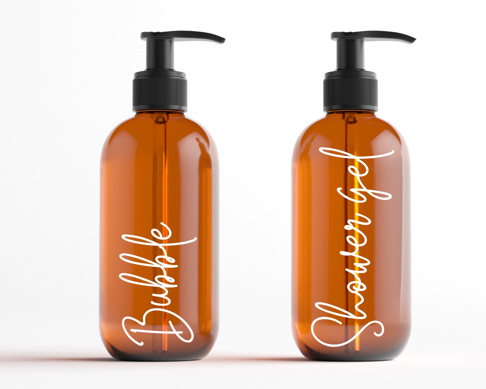 Waterproof Vinyl Bottle Labels Permanent Decals Shampoo - Etsy UK