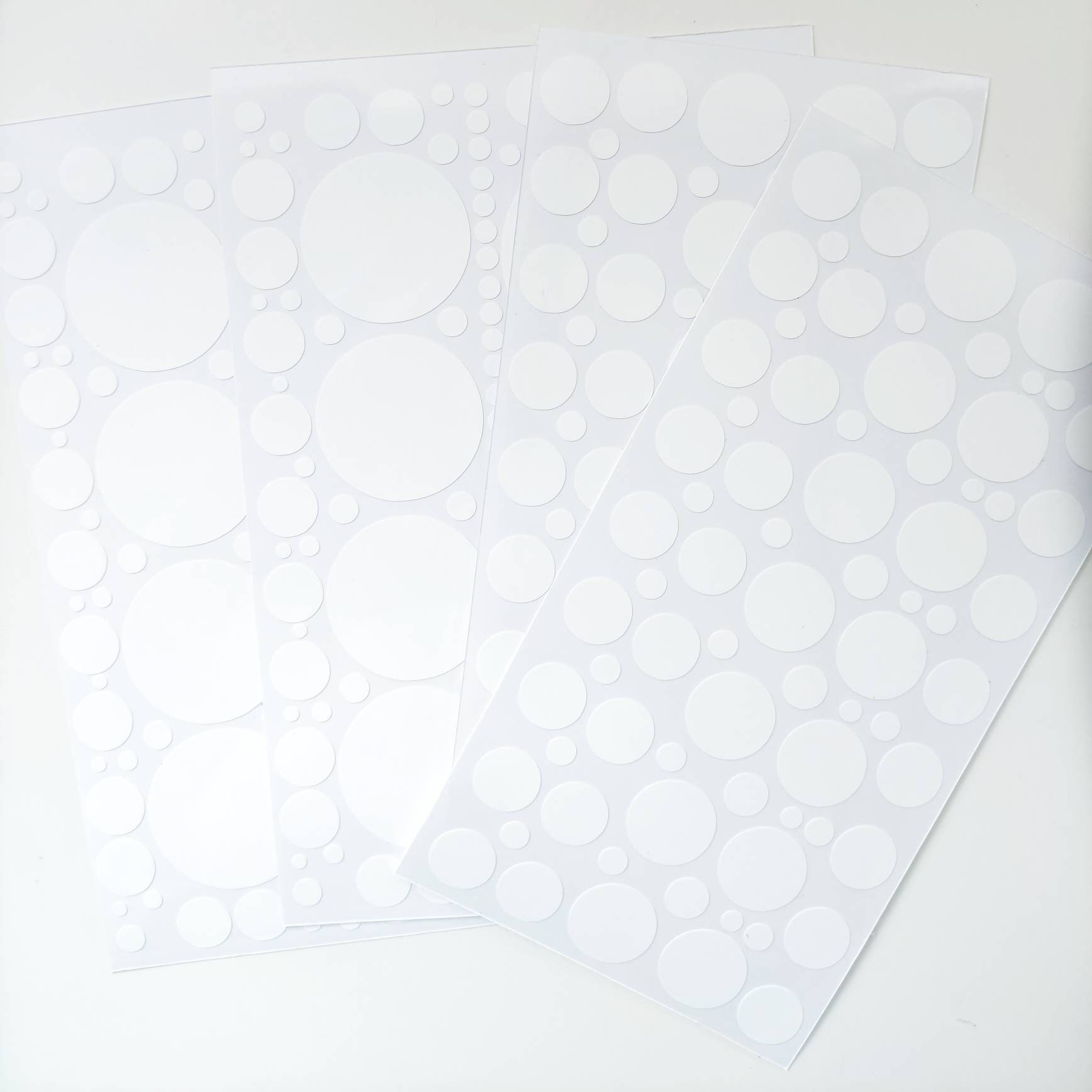 200 Reusable Snow Stickers for Windows Round Clings for - Etsy