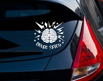Adhd Car Decal - Etsy UK
