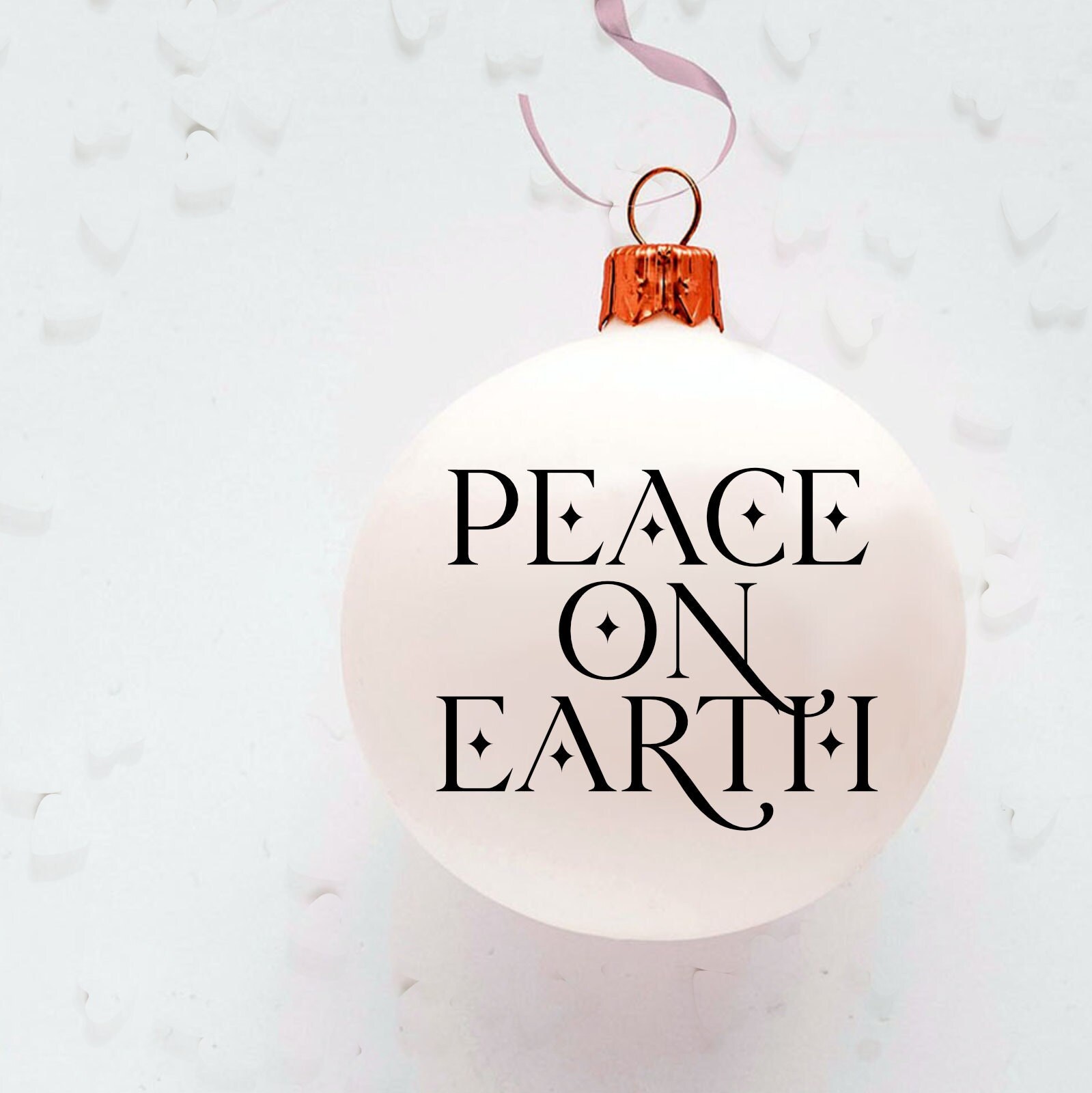 Peace On Earth Christmas Wallpaper