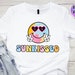 Sunkissed Smiley Svg, Sublimation Design, Colorful Summer Clipart ...