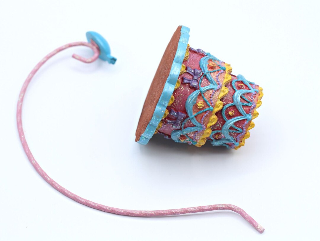 Christopher Radko, 12 Inch, "happy Birthday" Birthday Cake ORNAMENT ...