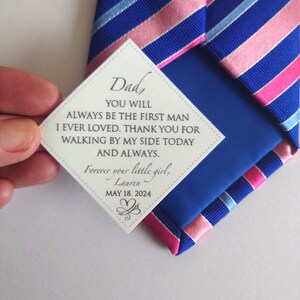 Dad You Will Always Be the First Man I EVER Loved Tie Patch - Etsy
