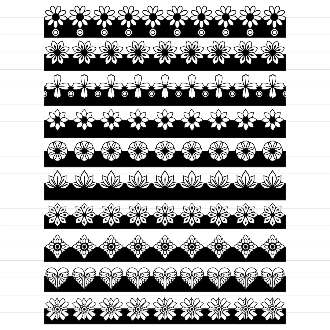 Decorative Borders SVG/PNG/EPS - Etsy