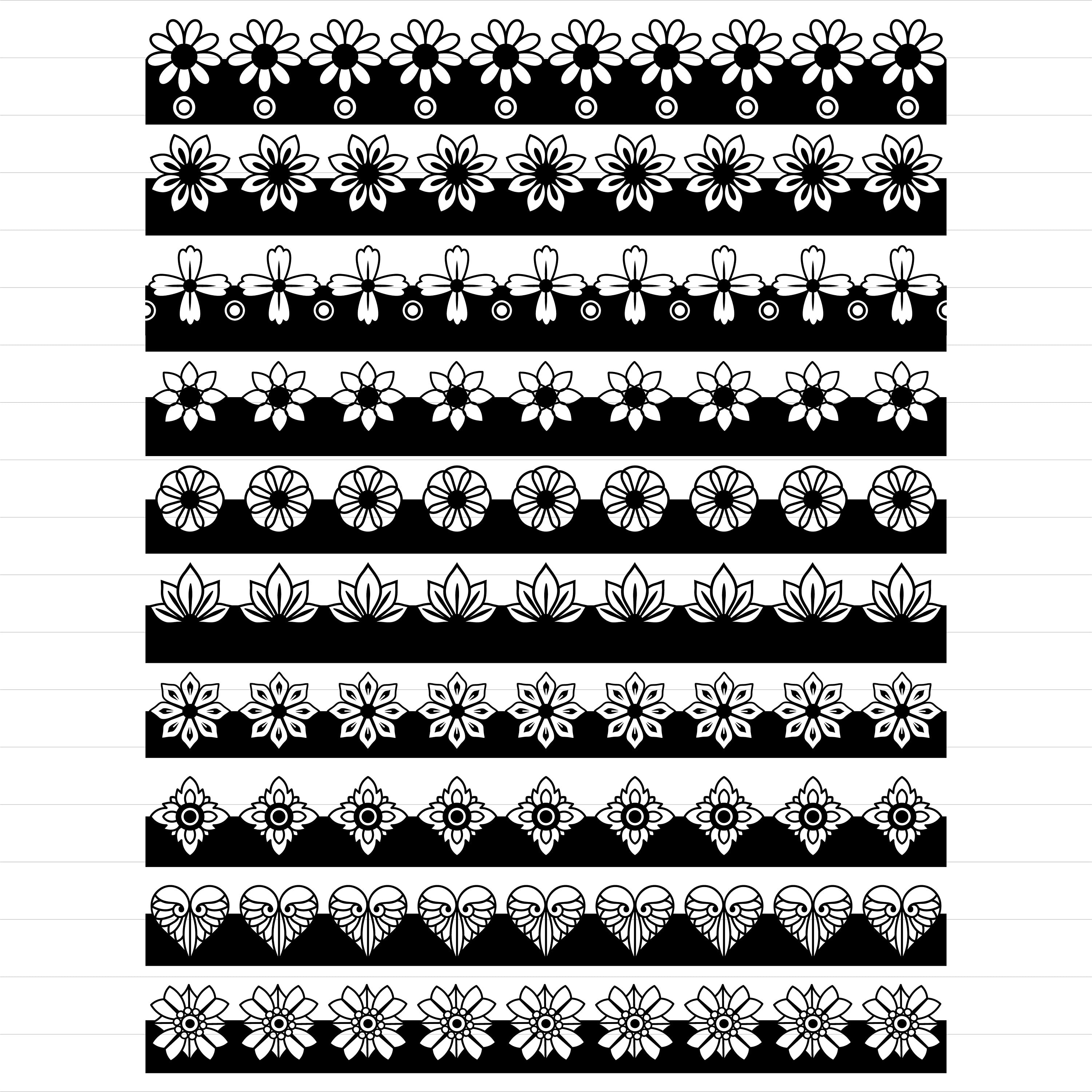 Decorative Borders SVG/PNG/EPS - Etsy