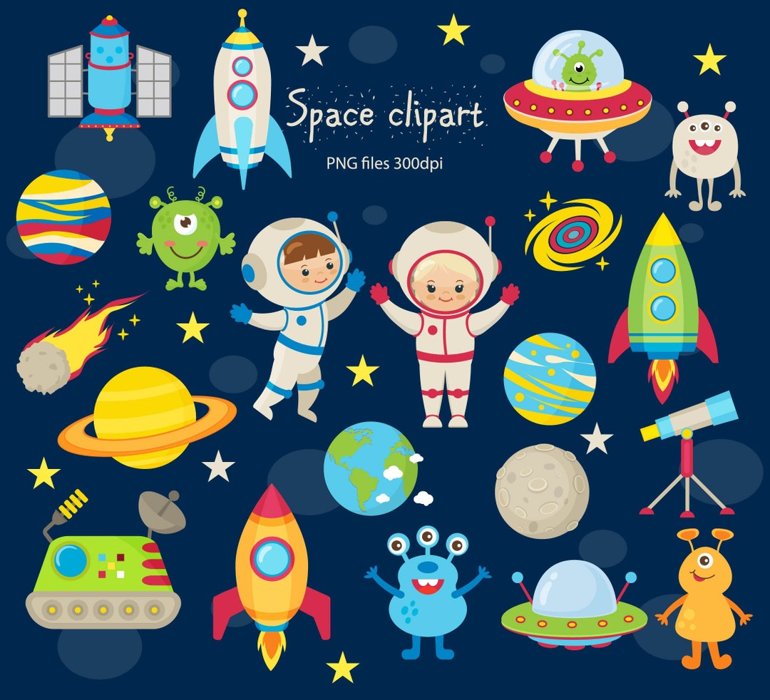 PNG Space Clipart - PNG Images of Aliens, Spaceships, Astronauts ...