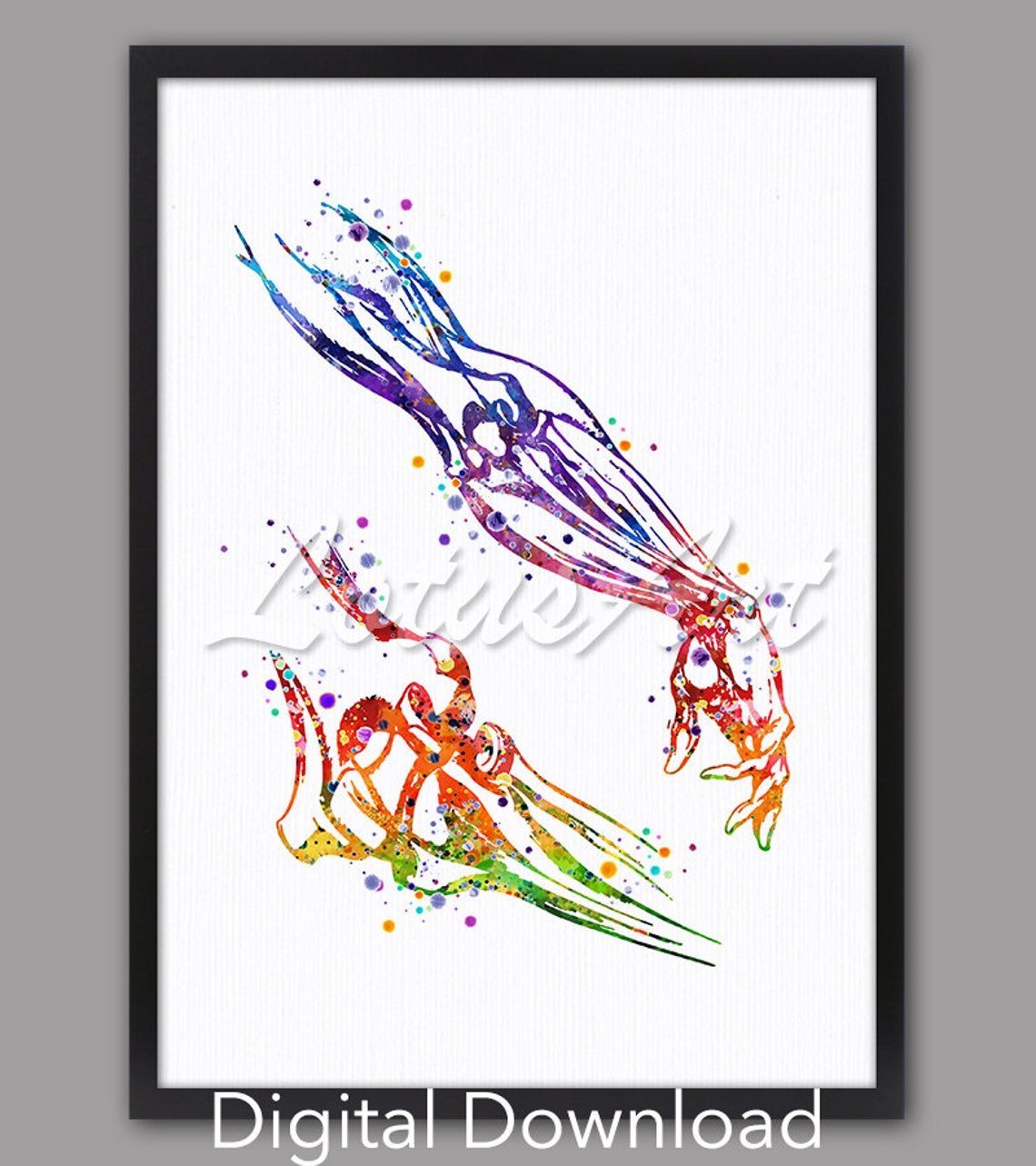 DIGITAL DOWNLOAD Elbow Joint Anatomy Medical Art Prints Arm - Etsy