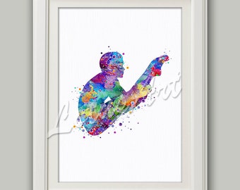 Springboard Diver Wall Art - Etsy