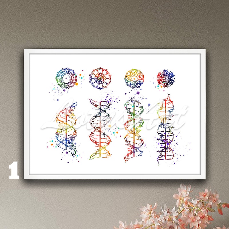 Dna Art - Etsy