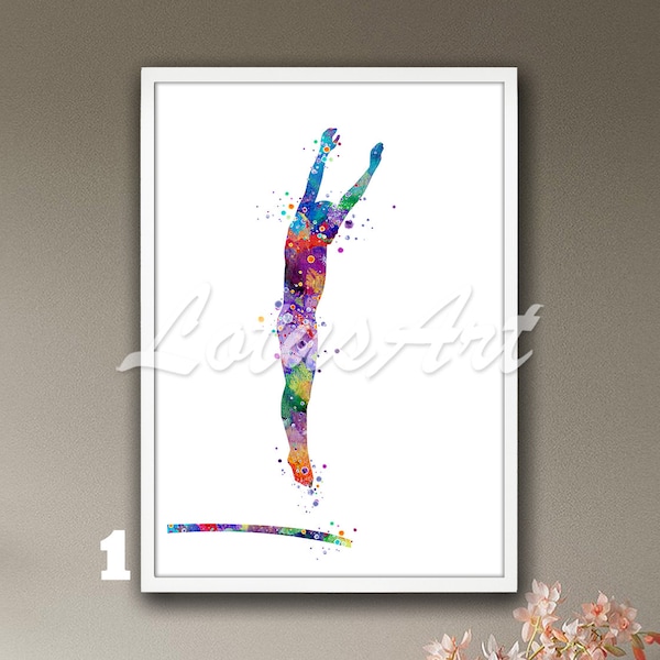 Springboard Diving - Etsy