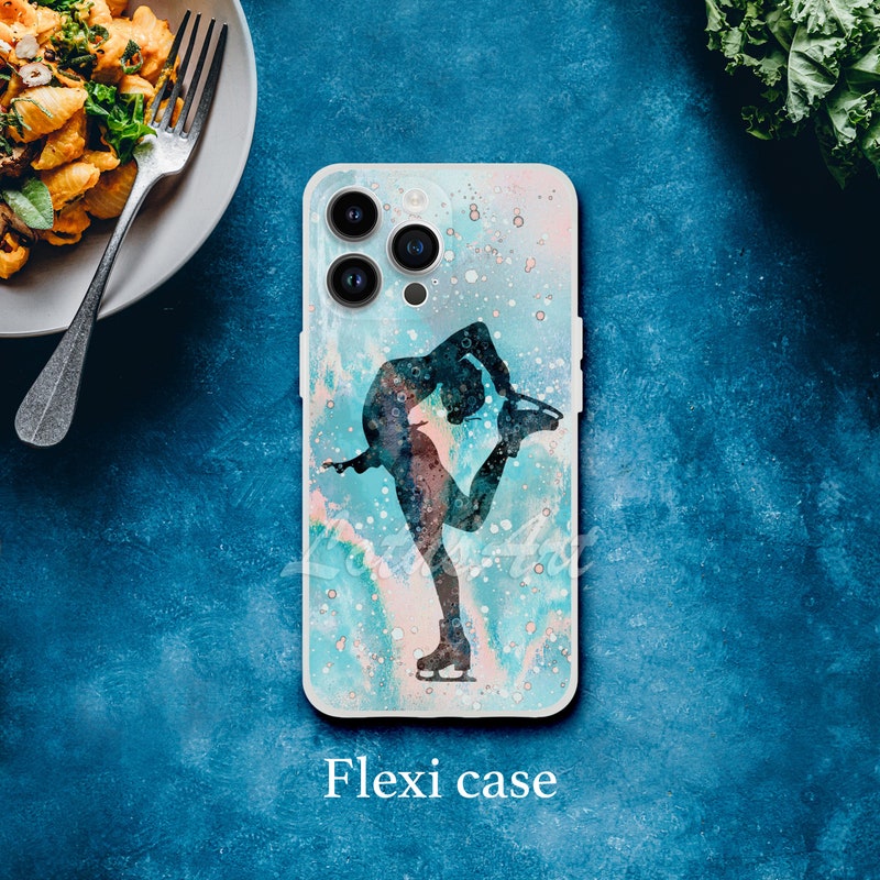 Winter Skating Phone Case - Etsy