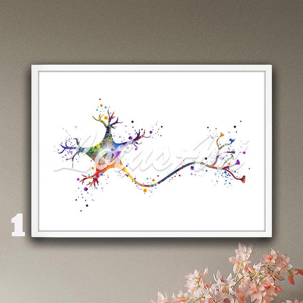 Neuron Art - Etsy