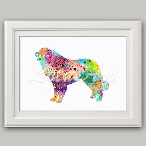 Great Pyrenees Print Great Pyrenees Dog Great Pyrenees - Etsy