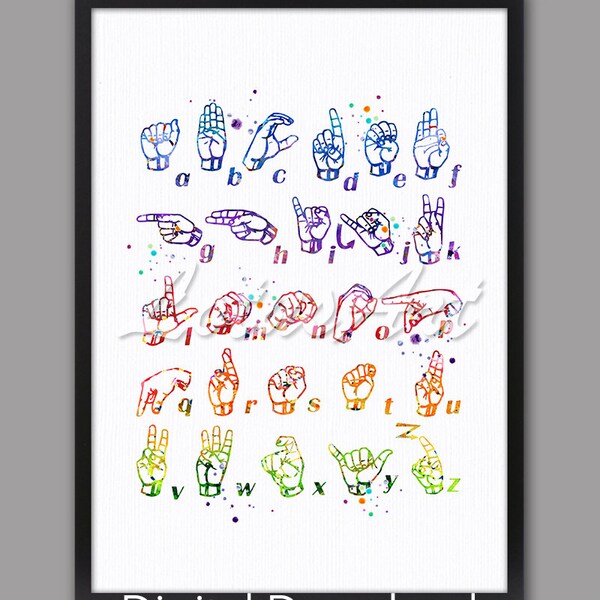 Fingerspelling - Etsy