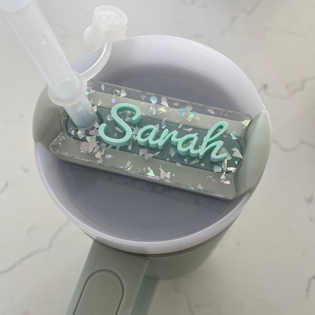 Stanley Name Tag, 30 Oz 40 Oz, Name Plate, Lid Topper, Acrylic Name Tag ...