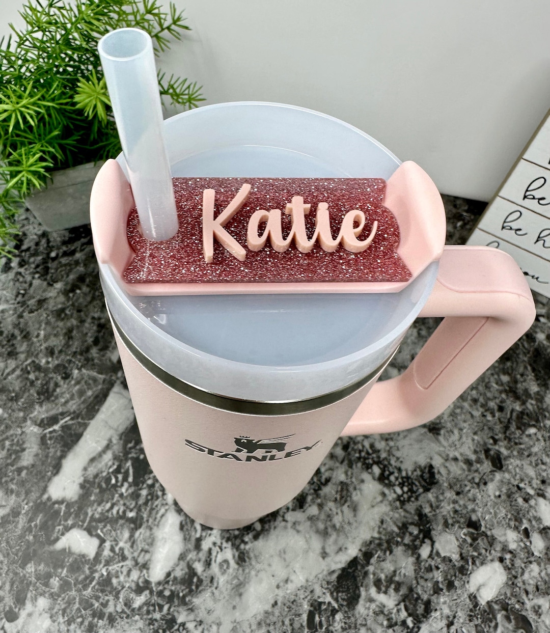 Stanley Name Tag, 30 Oz 40 Oz, Name Plate, Lid Topper, Acrylic Name Tag ...
