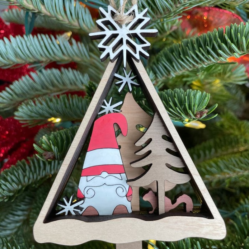 Gnome Christmas Tree - Etsy