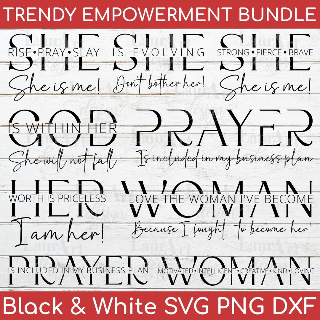 She is Me I Am Her SVG Women Empowerment - Feminism Positive Quotes ...