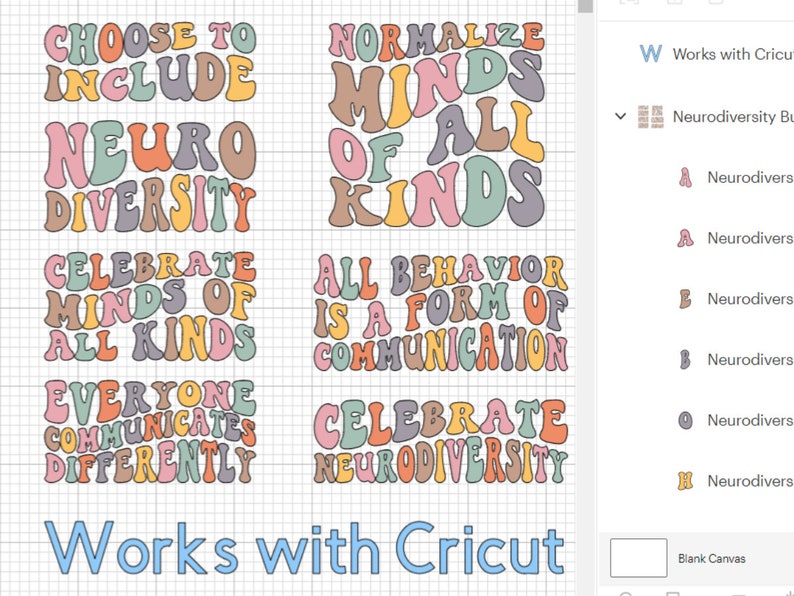 Normalize Minds of All Kinds SVG Neurodiversity Bundle - Etsy