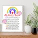 Teacher Poem//rainbow//teacher Appreciation//thank You//teacher - Etsy